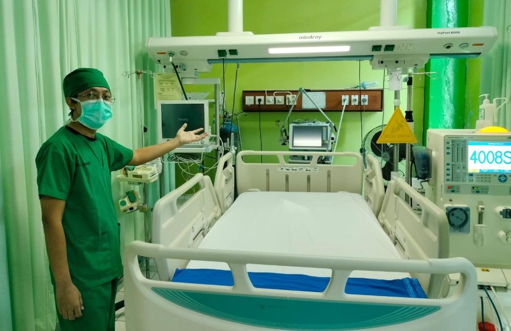 Ruang ICU RSUD Bontang Dilengkapi Alat-alat Medis dan SDM ...
