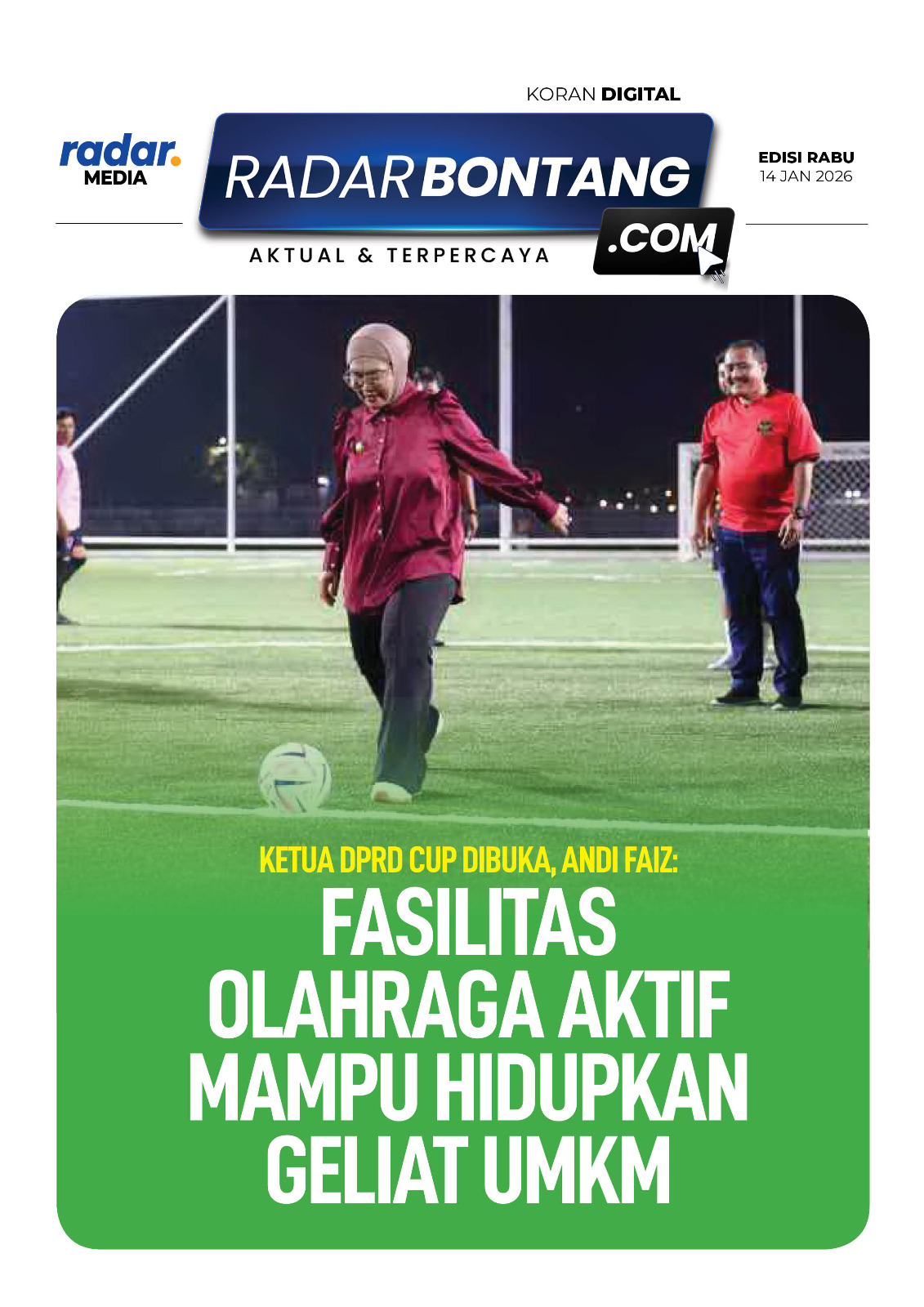 Fasilitas Olahraga Aktif Mampu Hidupkan Geliat UMKM - Sumber ...